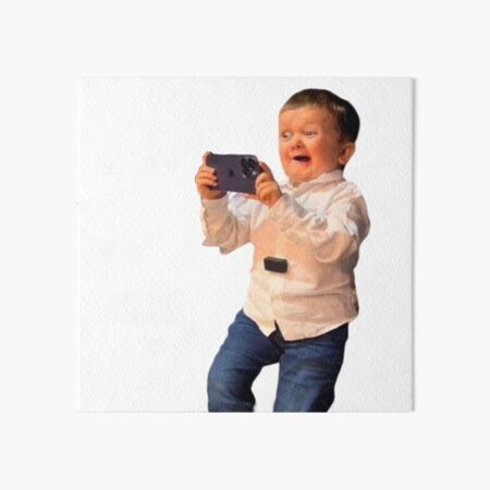 "Hasbulla Funny face" Art Board Print for Sale by AyoubFt | Redbubble