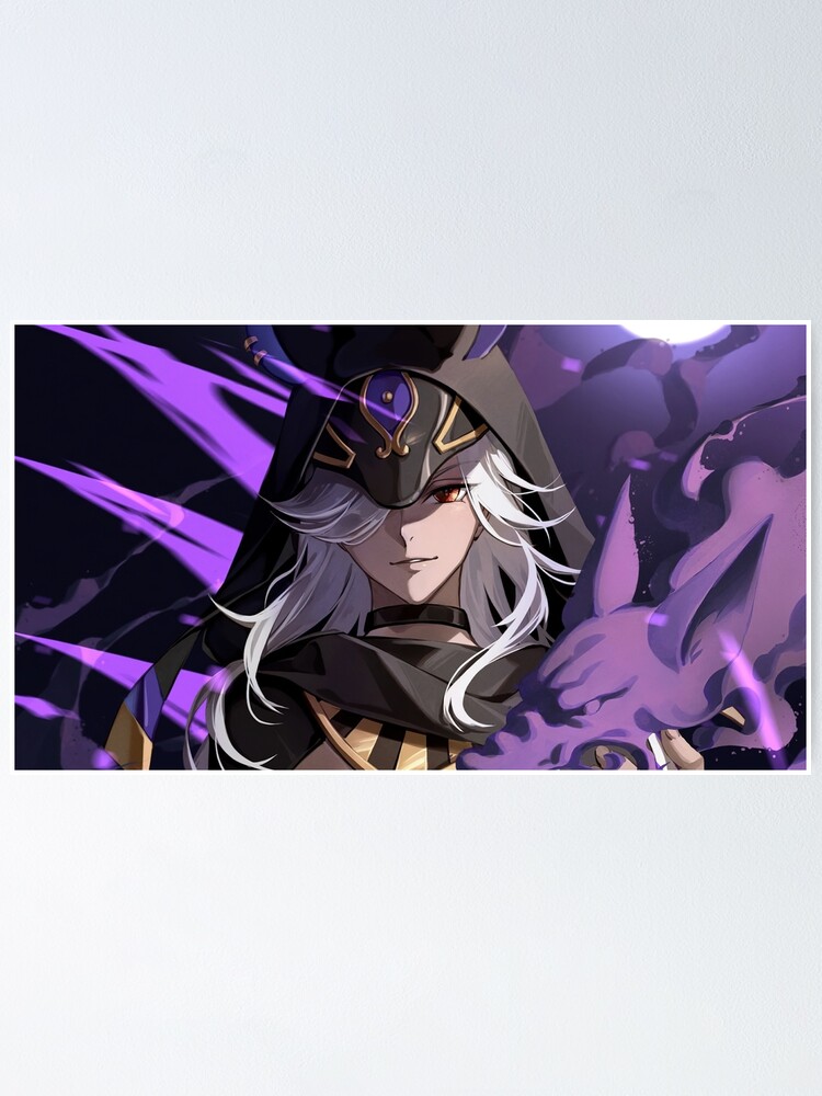 "Genshin Impact №189 Cyno" Poster for Sale by MikadoMur | Redbubble