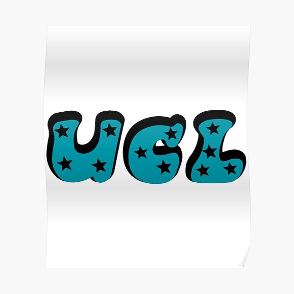 "University College London UCL logo " Poster for Sale by StudioJornees ...