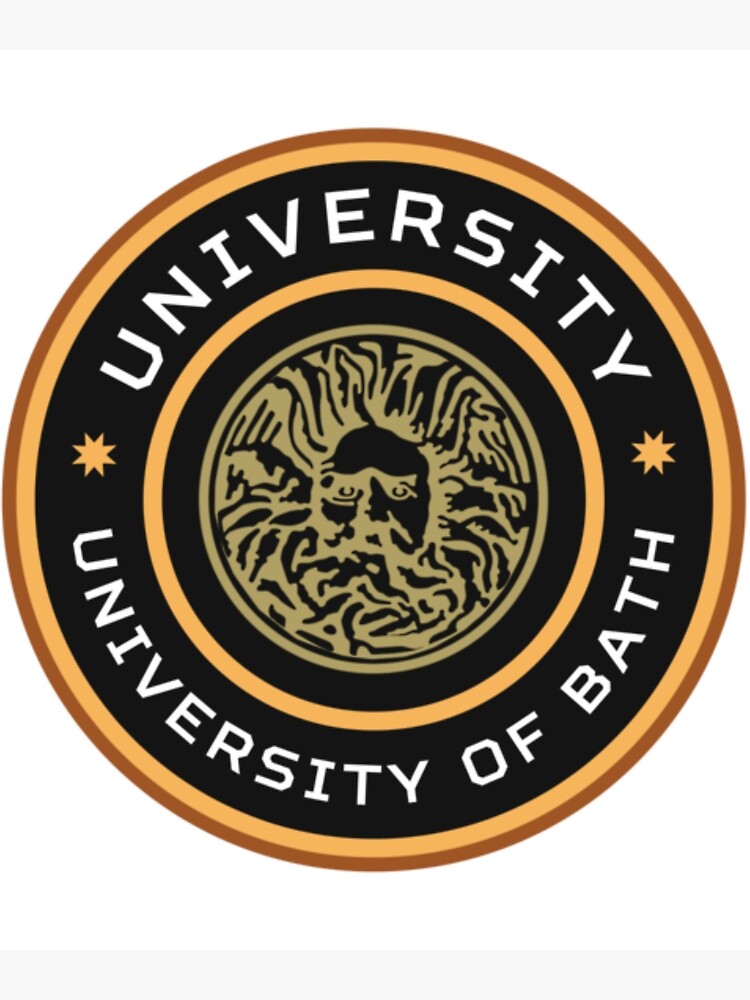 "University of Bath - Logo " Poster for Sale by StudioJornees | Redbubble