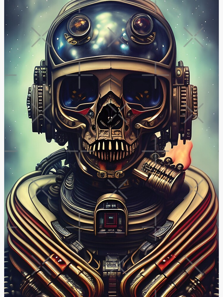 "Skeleton Astronaut | Space Skull | Dystopian Art | Skull Astronaut ...