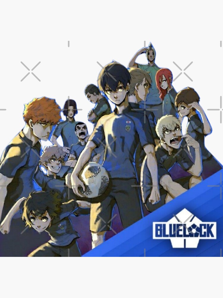 "Blue Lock " Sticker for Sale by Megumifushiguro | Redbubble