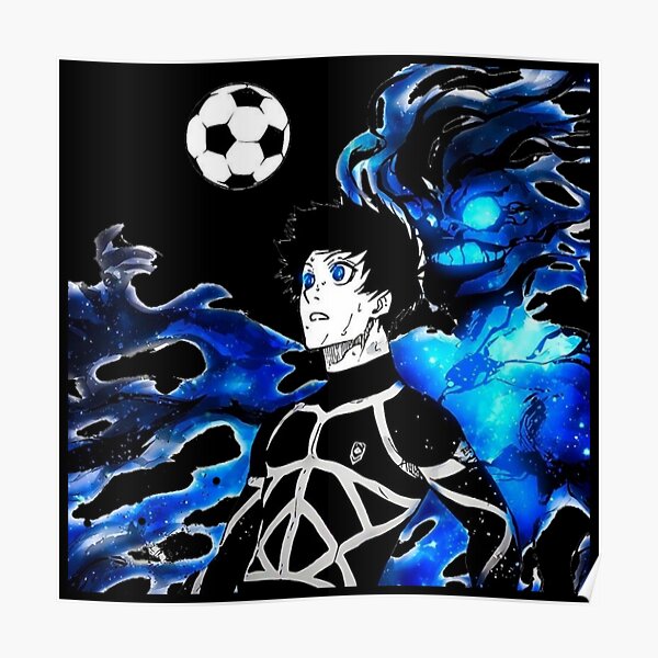 "Blue Lock - isagi yoichi" Poster for Sale by Megumifushiguro | Redbubble