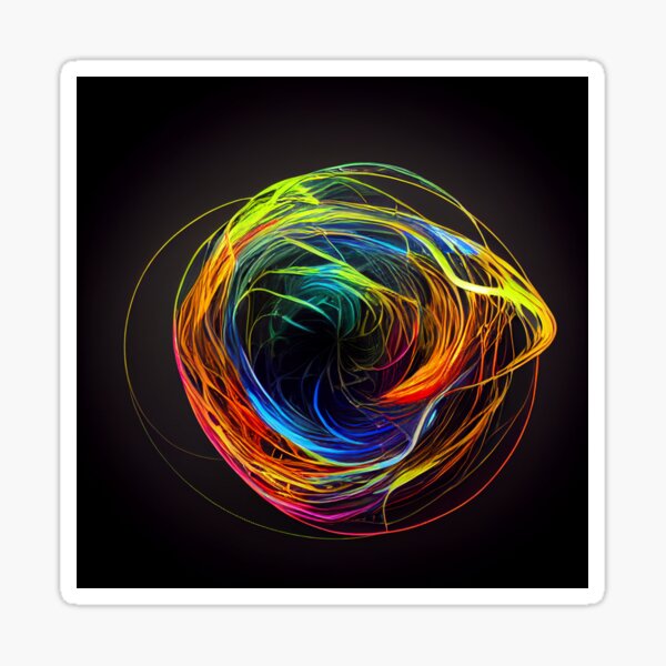 "A Vivid Stunning Ultra-Realistic Multi-Colored Swirling Abstract ...
