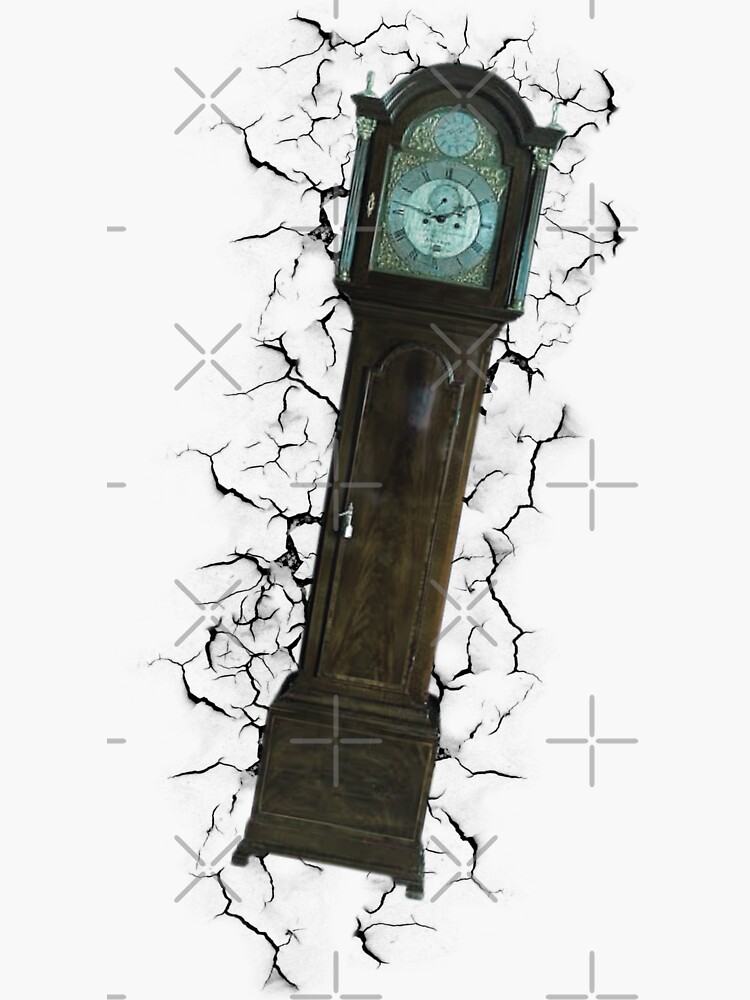 "stranger things clock" Sticker for Sale by no8design | Redbubble