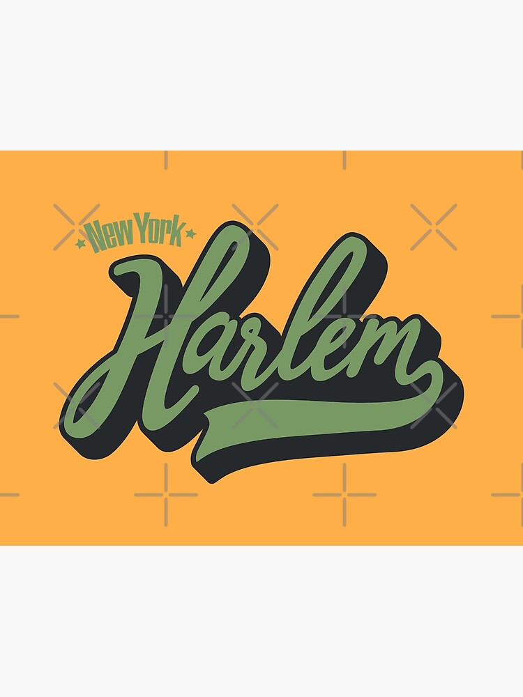"New York Harlem - Harlem Logo - Harlem Manhattan" Poster for Sale by ...