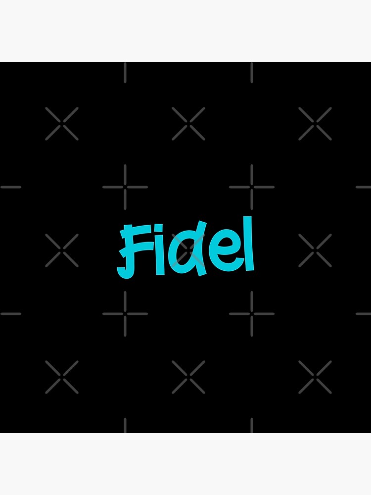 "Fidel, Funny Cool Best color art" Poster for Sale by artdragongift ...