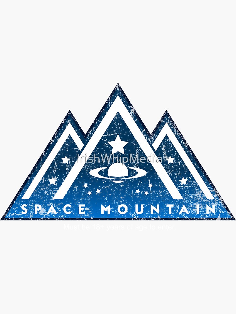 "Space Mountain - Ric Flair" Sticker for Sale by IrishWhipMedia | Redbubble