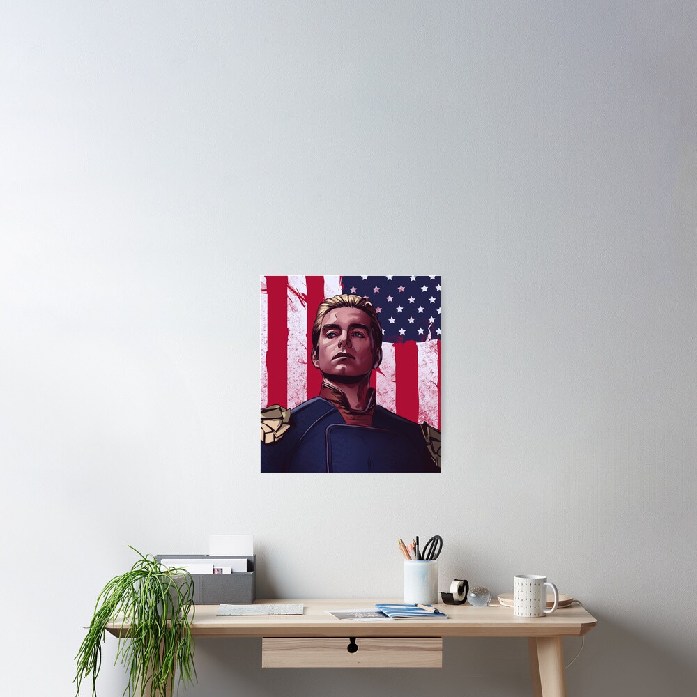 "Homelander The Boys (TV Series)" Poster for Sale by mikaelstrom ...