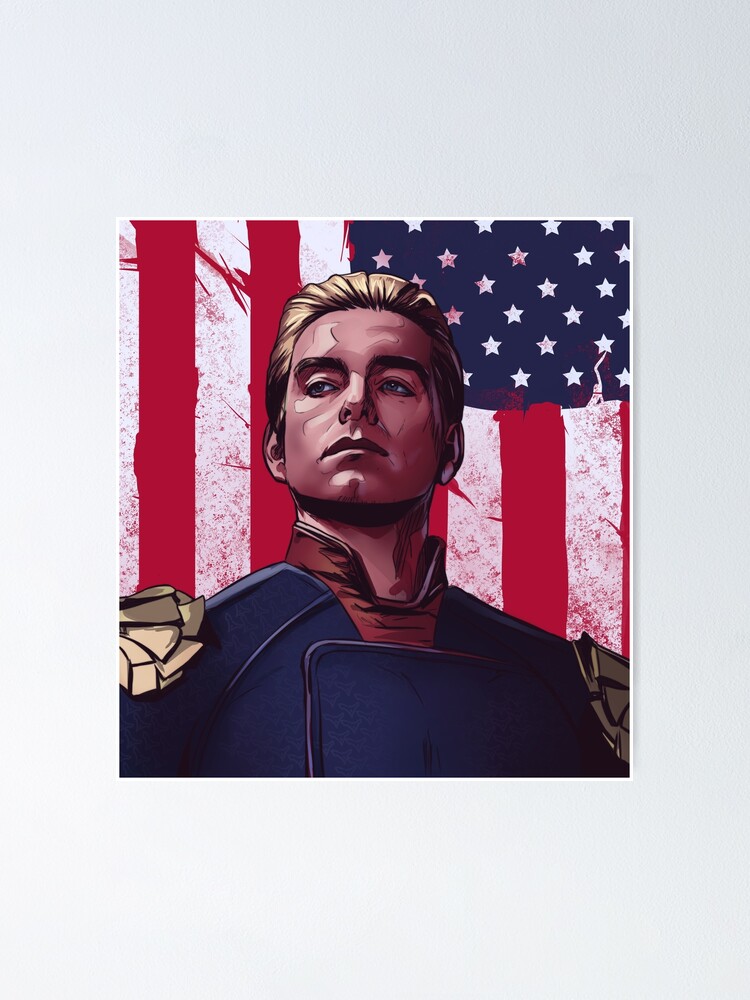 "Homelander The Boys (TV Series)" Poster for Sale by mikaelstrom ...