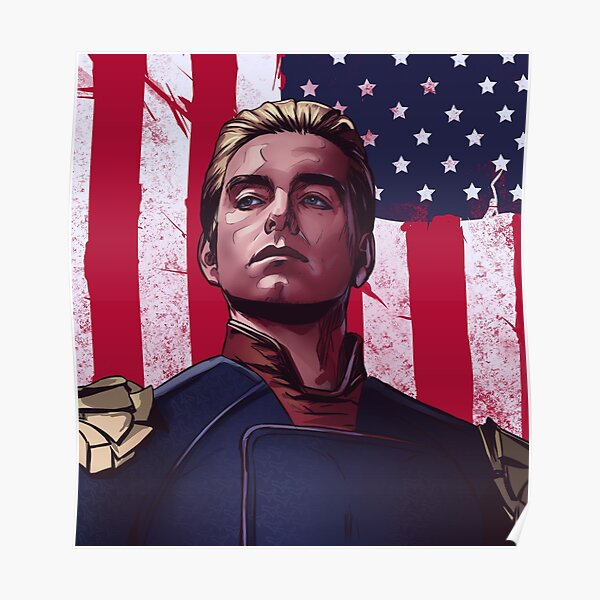 "Homelander The Boys (TV Series)" Poster for Sale by mikaelstrom ...