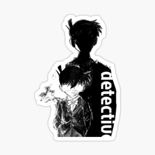 "DETECTIVE CONAN" Sticker for Sale by FunStrawberry | Redbubble