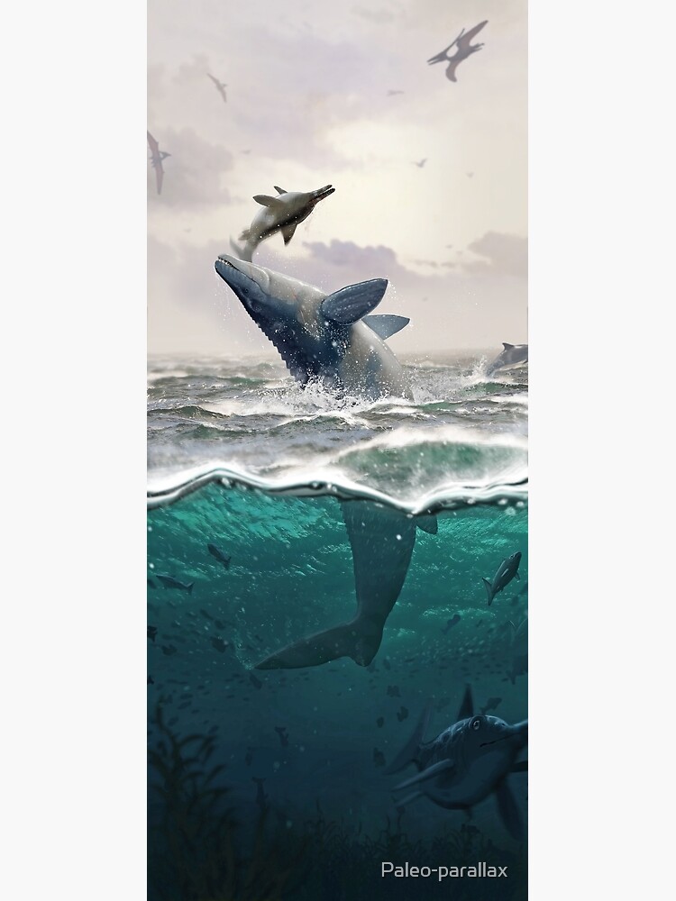"Mosasaurus" Poster for Sale by Paleo-parallax | Redbubble