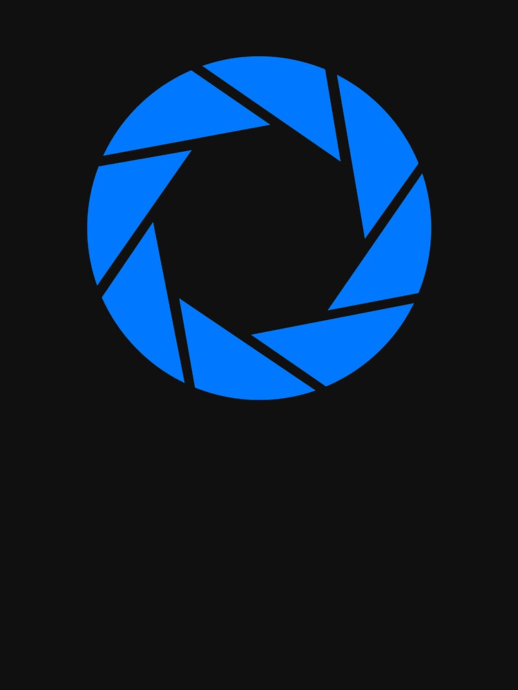 "Aperture Science · Blue Emblem" Pullover Hoodie for Sale by ...