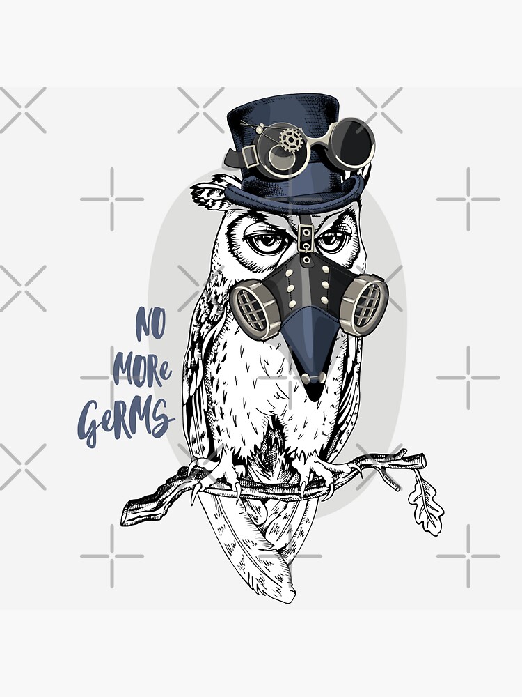 "Don't panic, Dr. Owl # 8" Sticker for Sale by VoodooStore | Redbubble