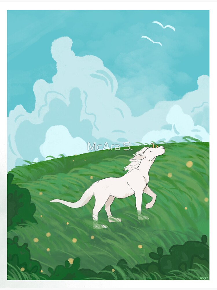 "A Strange Unicorn" Sticker for Sale by mcarasovis | Redbubble