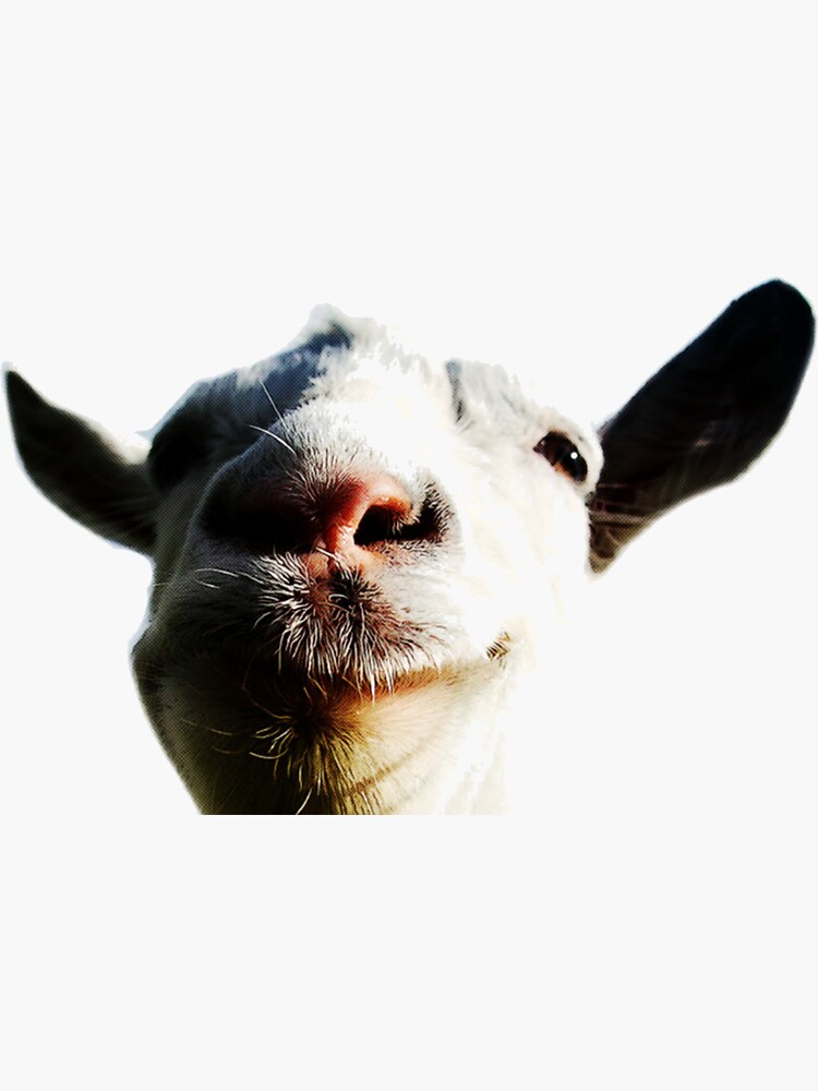 "Goat simulator " Sticker for Sale by USAPRIDE22 | Redbubble