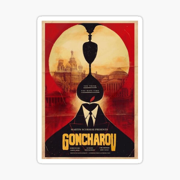 "goncharov" Sticker for Sale by USAPRIDE22 | Redbubble