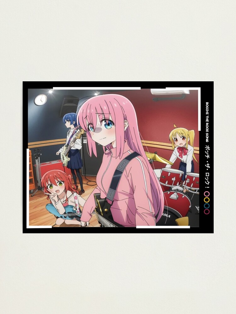 "Bocchi the rock Design" Photographic Print for Sale by Pengun | Redbubble