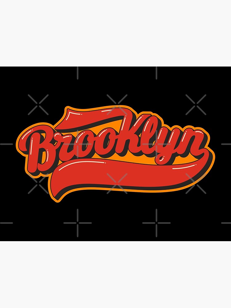 "New York Brooklyn, Brooklyn lettering, Brooklyn logo" Poster for Sale ...