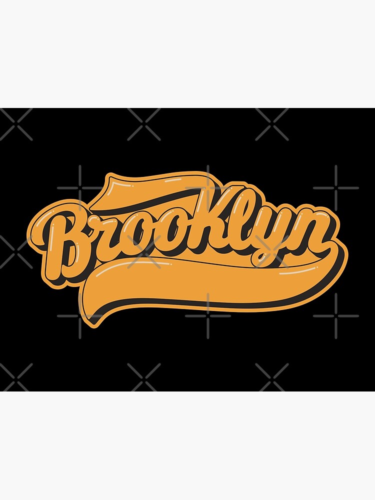 "New York Brooklyn, Brooklyn lettering, Brooklyn logo" Poster for Sale ...