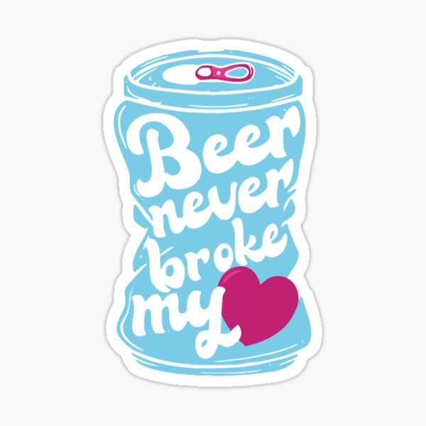 "Beer Love " Sticker for Sale by GranolaLifex | Redbubble