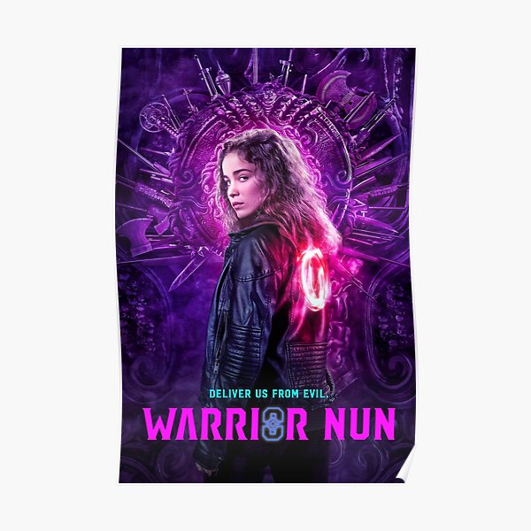 "Ava Warrior Nun" Poster for Sale by Pi-Artist | Redbubble