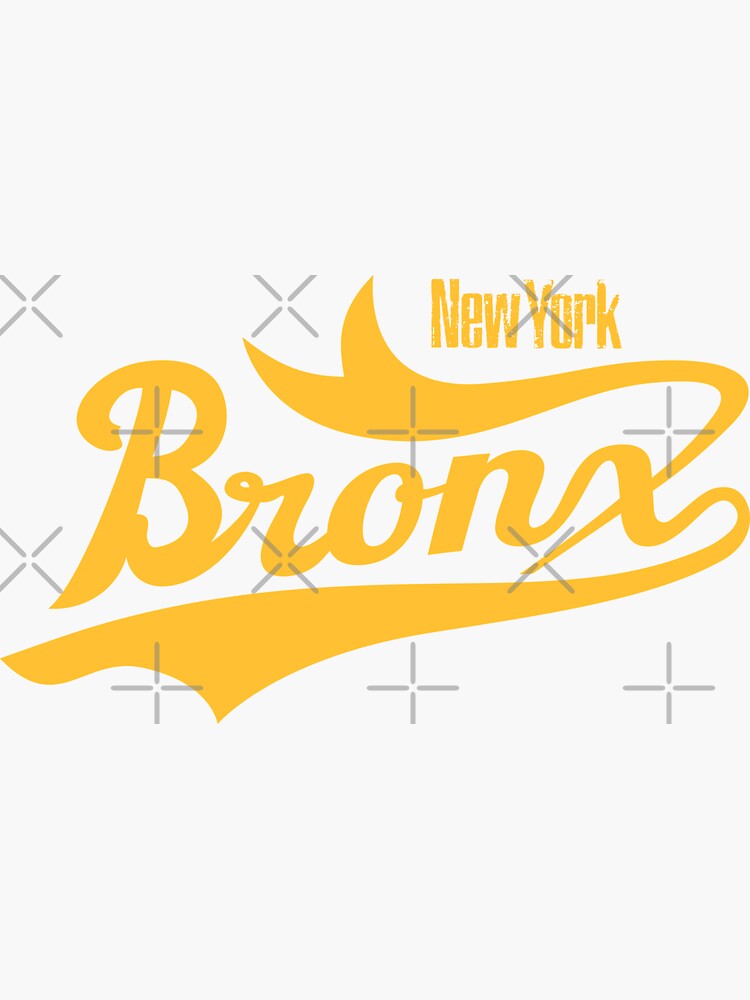 "New York Bronx, New York Bronx lettering, Bronx logo" Sticker for Sale ...