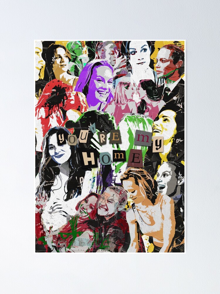 "Marina Collage |Danielle Savre Stefania Spampinato|" Poster for Sale ...