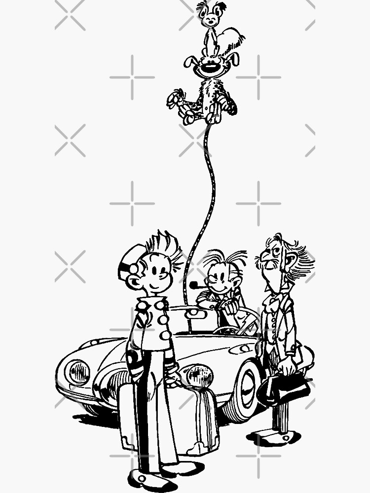 "Yellow Monkey, Turbo, Squirrel, 1950s" Sticker for Sale by ...