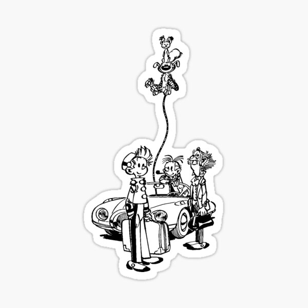 "Yellow Monkey, Turbo, Squirrel, 1950s" Sticker for Sale by ...