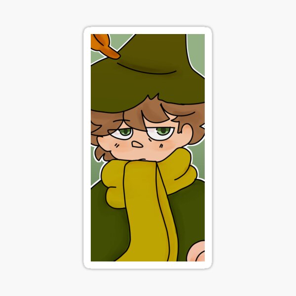 "snufkin" Sticker for Sale by Ribena-59p | Redbubble