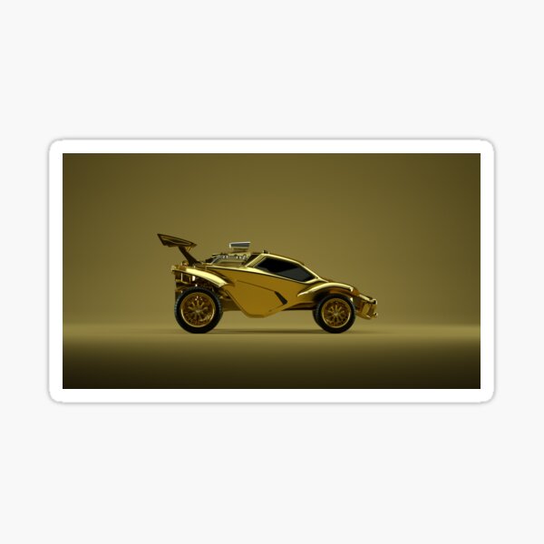 "Octane Rocket League (Gold)" Sticker for Sale by Gogame | Redbubble
