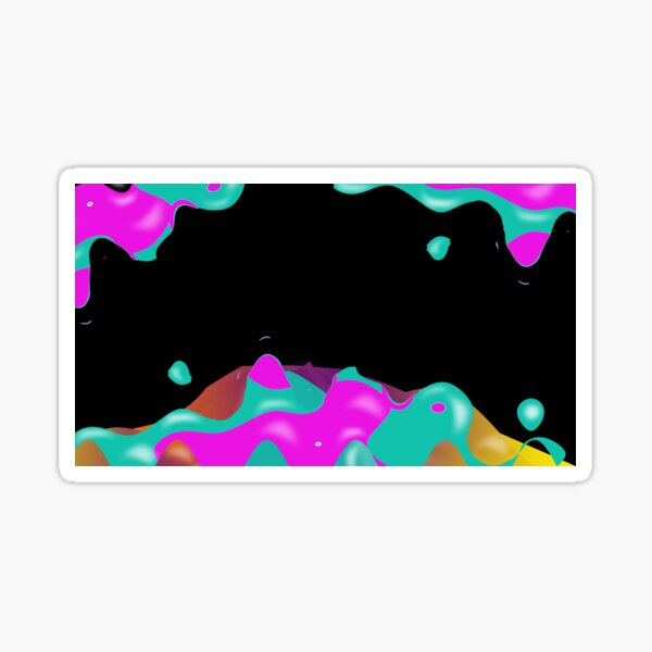 "Paint Splatter" Sticker for Sale by Clickcreations | Redbubble