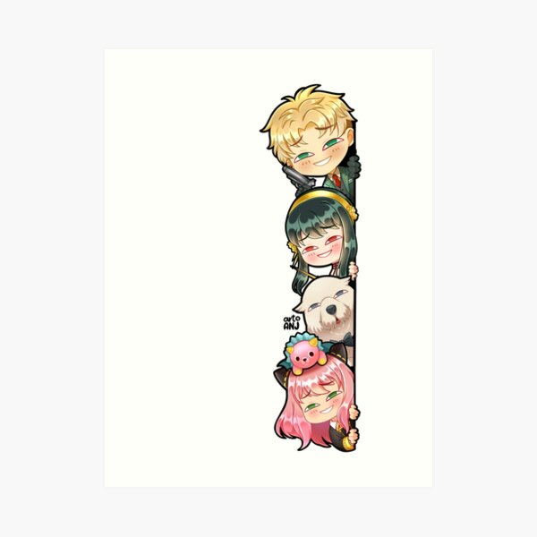 "Spy x Family HEH face" Art Print for Sale by art4anj | Redbubble