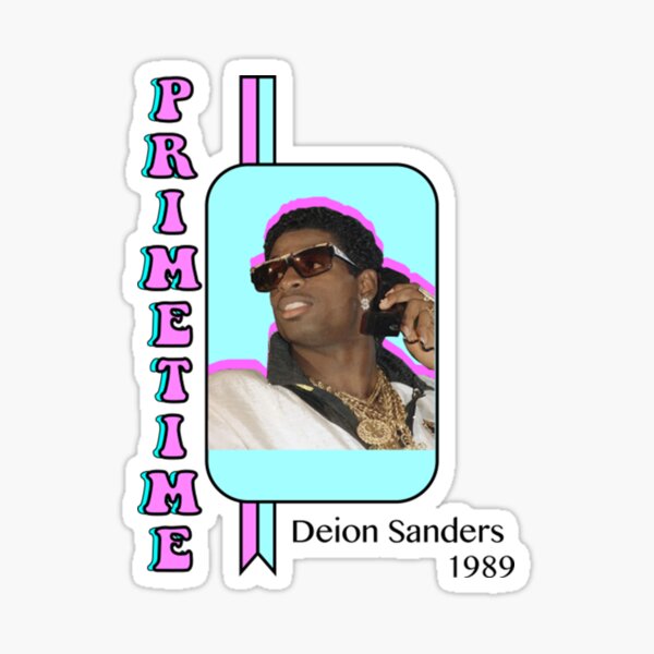 "deion sanders" Sticker for Sale by happsnair | Redbubble