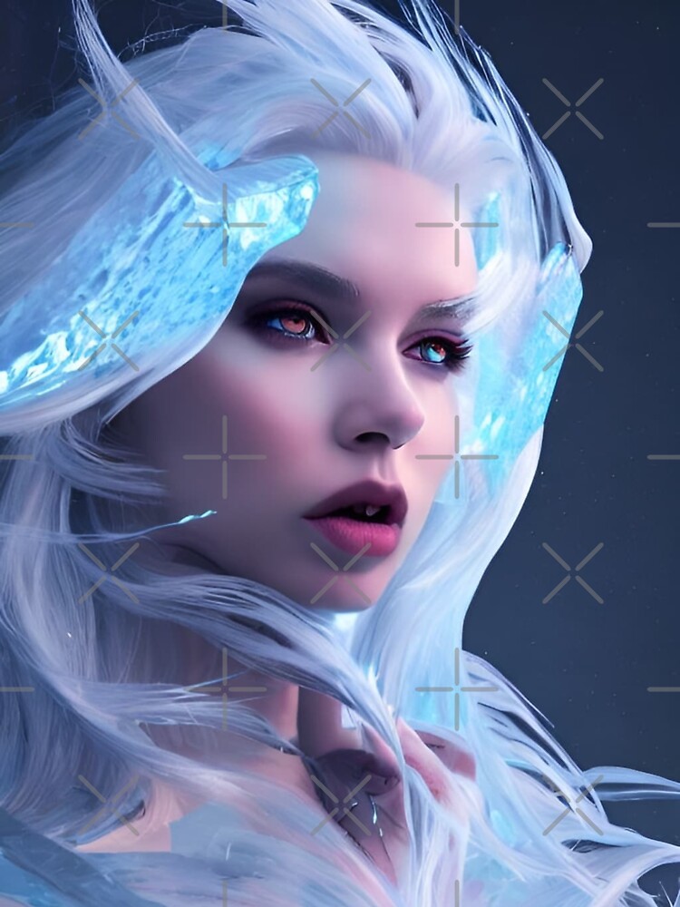 "Ice Witch" Sticker for Sale by HauntedWitch | Redbubble