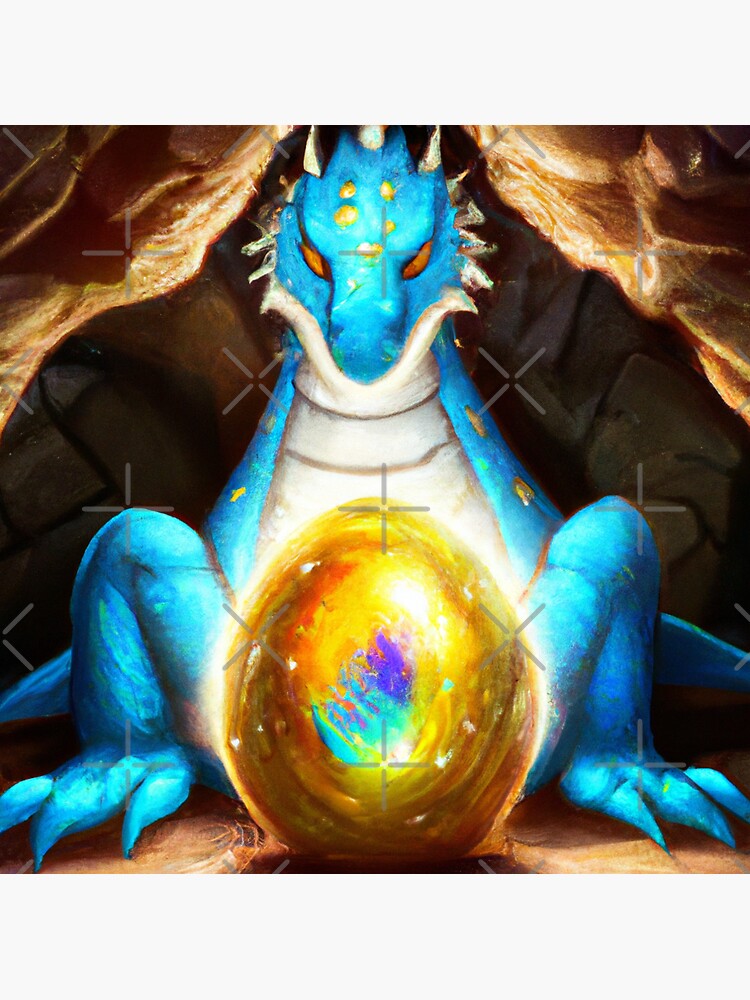 "Mother dragon #1" Sticker for Sale by Marigallerii | Redbubble