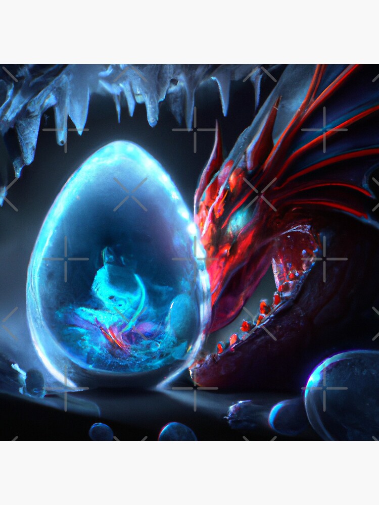 "Mother dragon #3" Sticker for Sale by Marigallerii | Redbubble