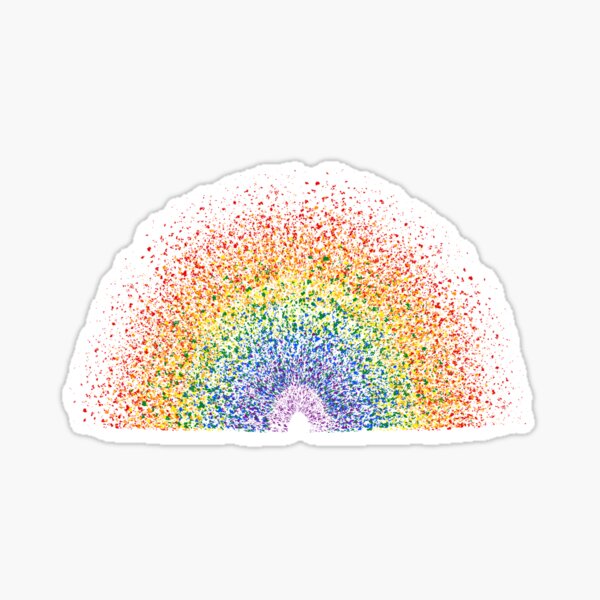 "Rainbow Pride Flag " Sticker for Sale by FoxandRabbit | Redbubble