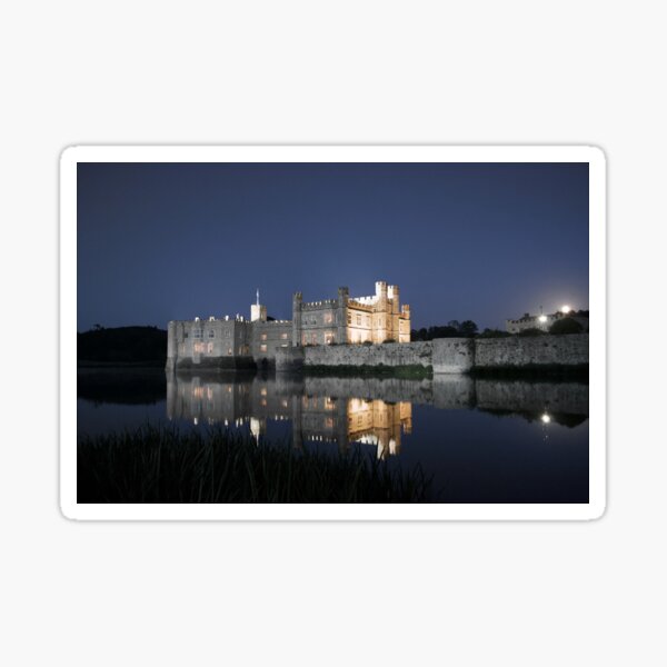 "British Castle At Night" Sticker for Sale by thelemmingface | Redbubble