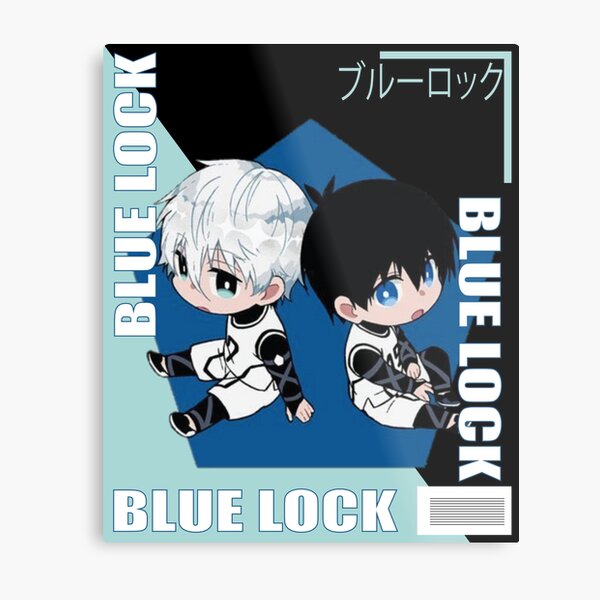 "Bluelock chibi Blue Lock Blue Lock Manga Anime " Metal Print for Sale ...