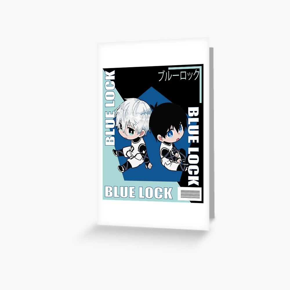 "Bluelock chibi Blue Lock Blue Lock Manga Anime " Greeting Card for ...