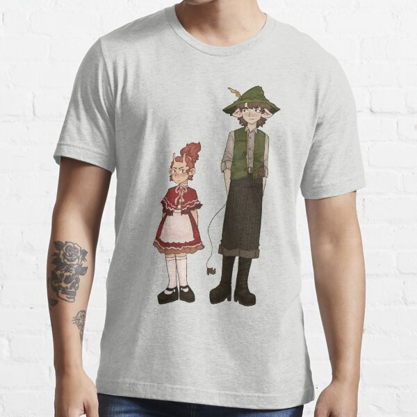 "Snufkin and Little My " T-shirt for Sale by tiredghosteyes | Redbubble ...