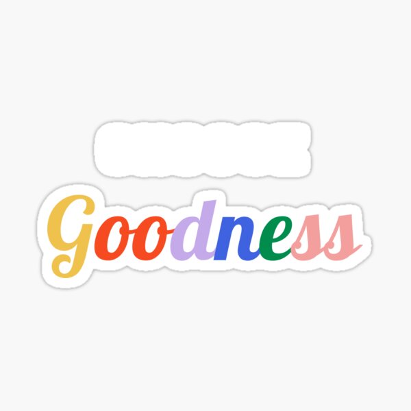 "Choose Goodness" Sticker for Sale by aiartoday | Redbubble
