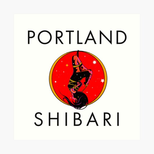 "Portland Shibari Logo" Art Print for Sale by SeattleShibari | Redbubble