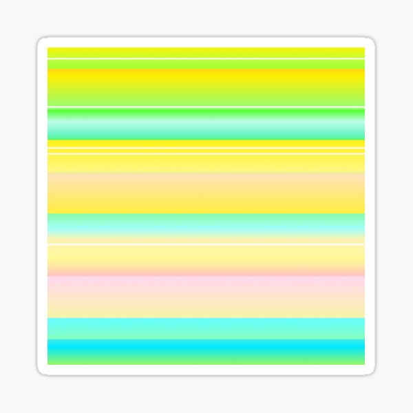 "Pastel summer color palette | Pastel summer color combination" Sticker ...