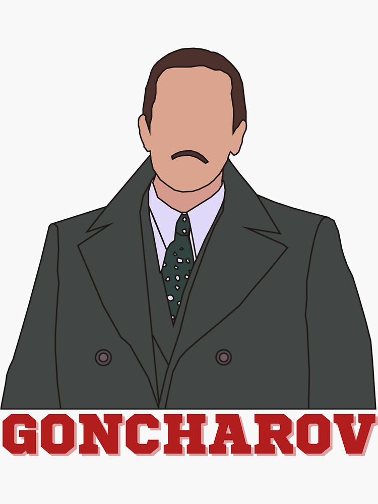 "Goncharov" Sticker for Sale by Mhayra | Redbubble