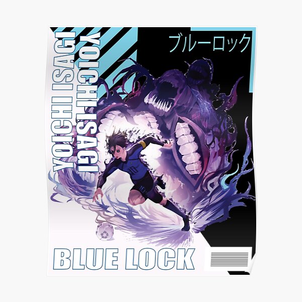 "Yoichi Isagi, Blue Lock Anime Blue Lock Manga Anime " Poster for Sale ...