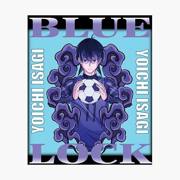 "Yoichi Isagi, Blue Lock Anime Blue Lock Manga Anime " Photographic ...